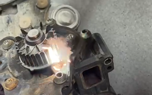 Rust Grease Removel Engine Cleaning By Laser - LINRAYTECH